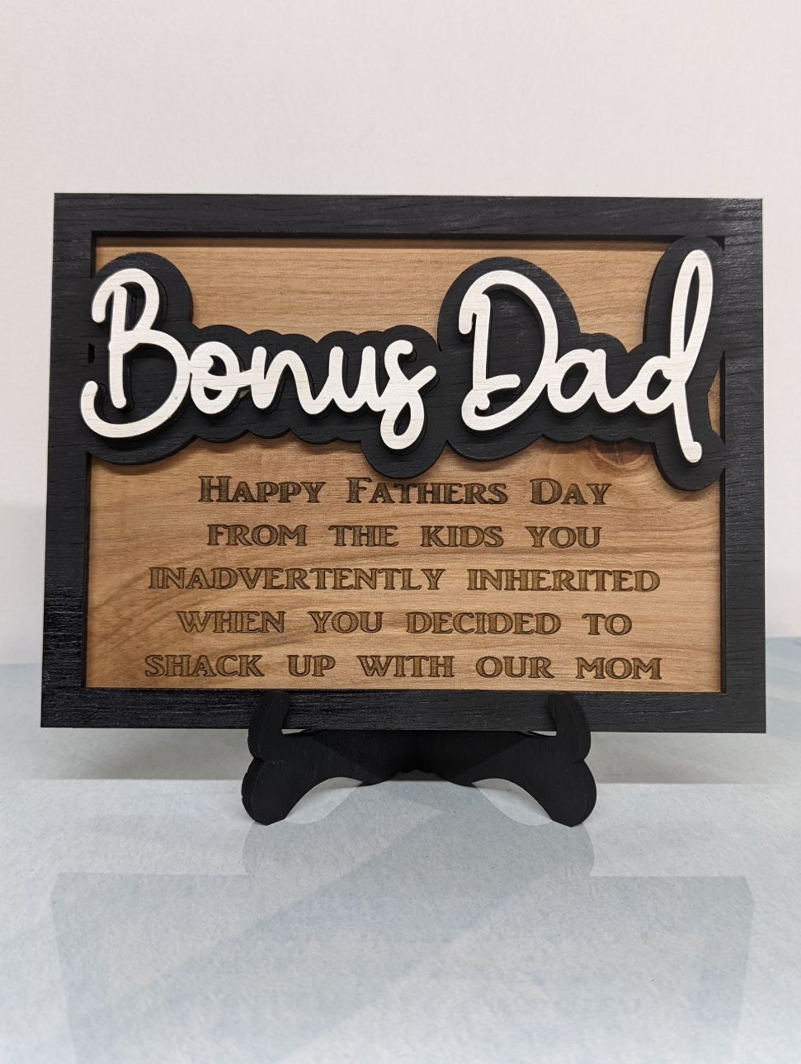 Bonus Dad Father's Day Plaque - Etsy