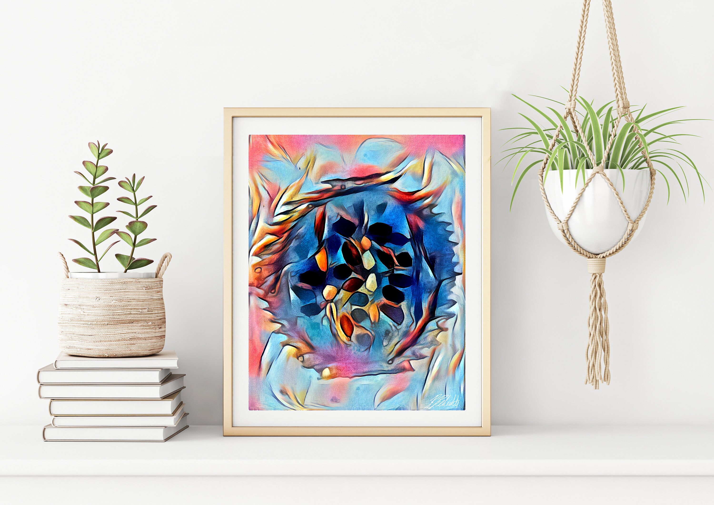 | Microscope Art Prints Art Made from Microscope Imaging 3 Pk Medical ...