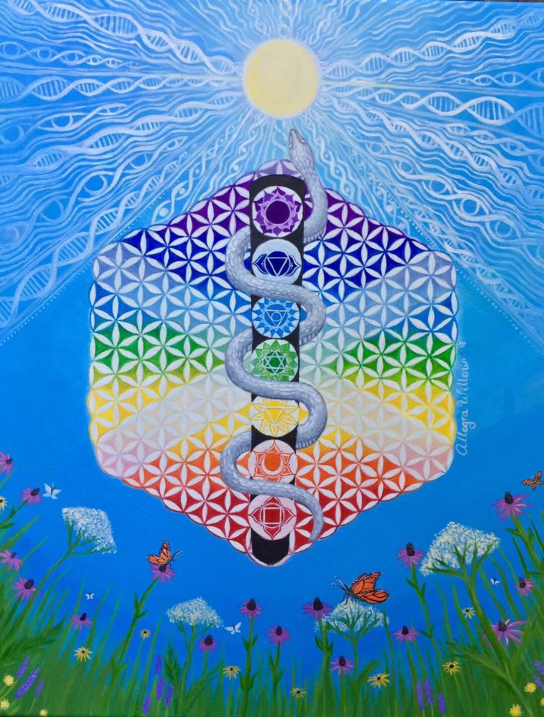 Rod of Asclepius - Paper Print - Etsy