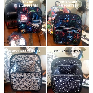 Mini Backpack Organizer Transferable Insert Caddy for Loungefly ...