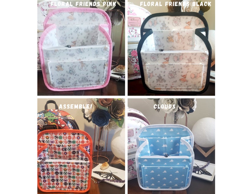 Mini Backpack Organizer Transferable Insert for Loungefly - Etsy