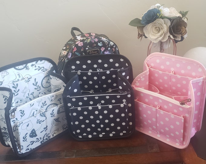 Mini Backpack Organizer Transferable Insert for Loungefly Accessory ...