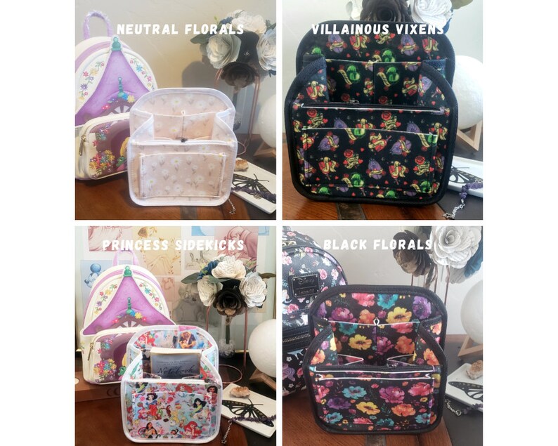 Mini Backpack Organizer Transferable Insert for Loungefly - Etsy