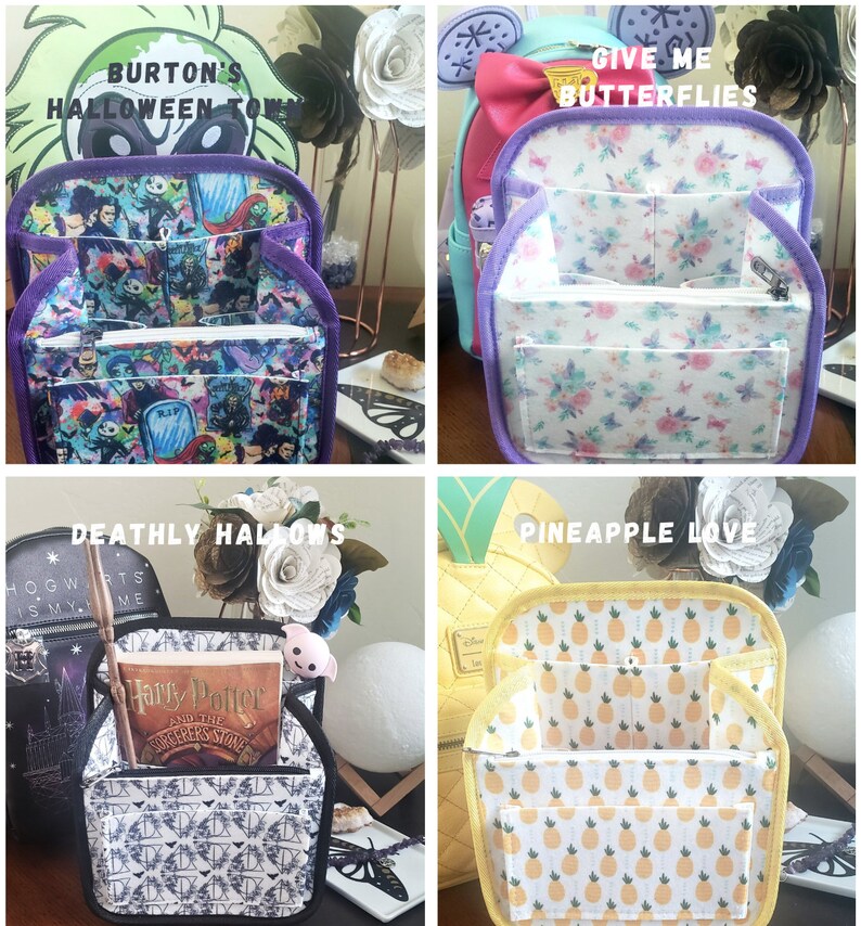 Mini Backpack Organizer Transferable Insert for Loungefly - Etsy