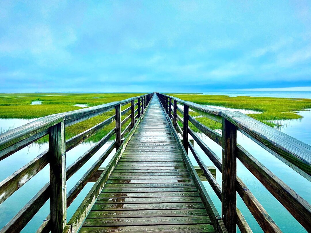 Gray's Beach Boardwalk Cape Cod, Massachusetts Digital Print - Etsy