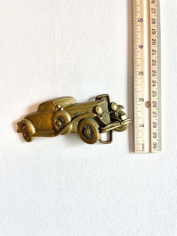 1940s Model Classic Car Hot Rod Solid Brass Vintage B… - Gem