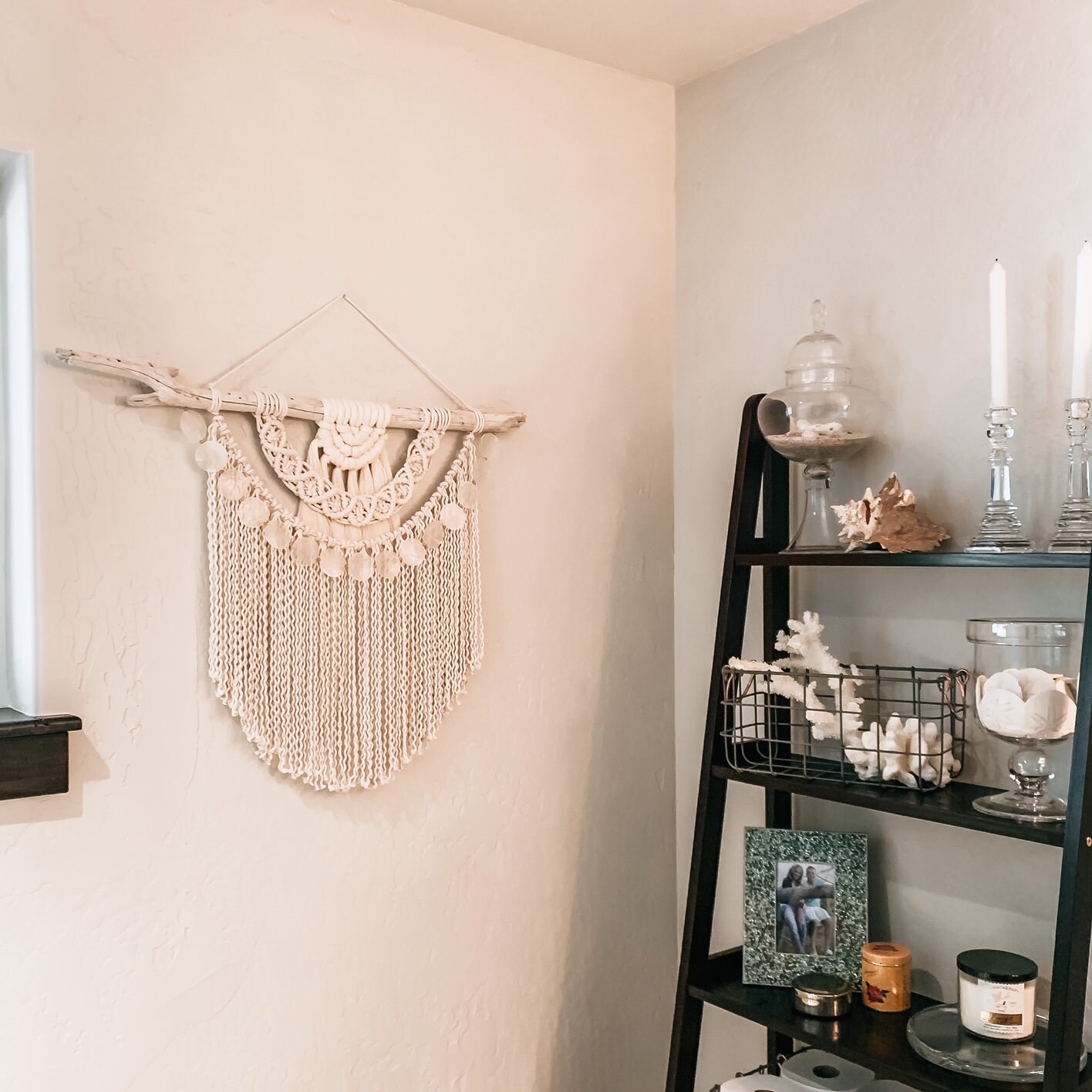 Ocean Macrame Wall Art Seashell Inspired Cotton Cord - Etsy