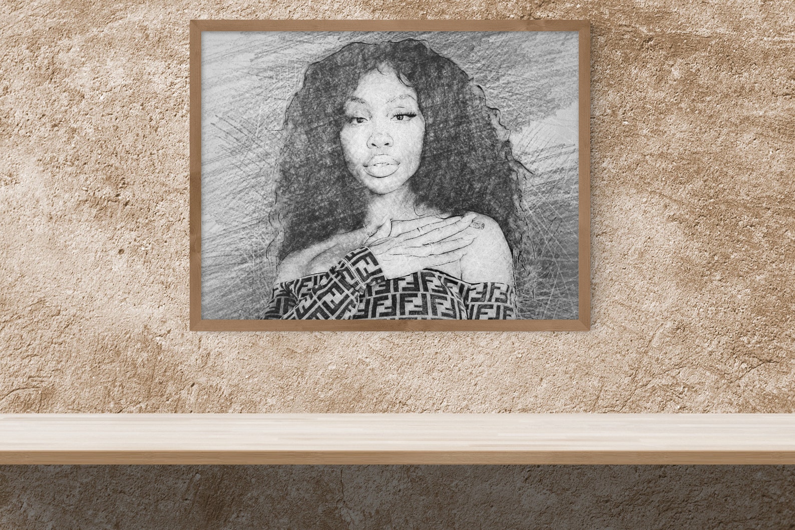 Sza Poster Sza Digital Poster Sza Drawing Poster Sza R&B - Etsy