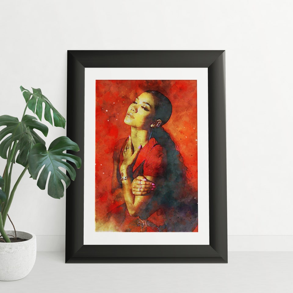 Jhen Aiko Poster, Jhen Aiko Digital Poster Designed & Sold By Guppy Nadia