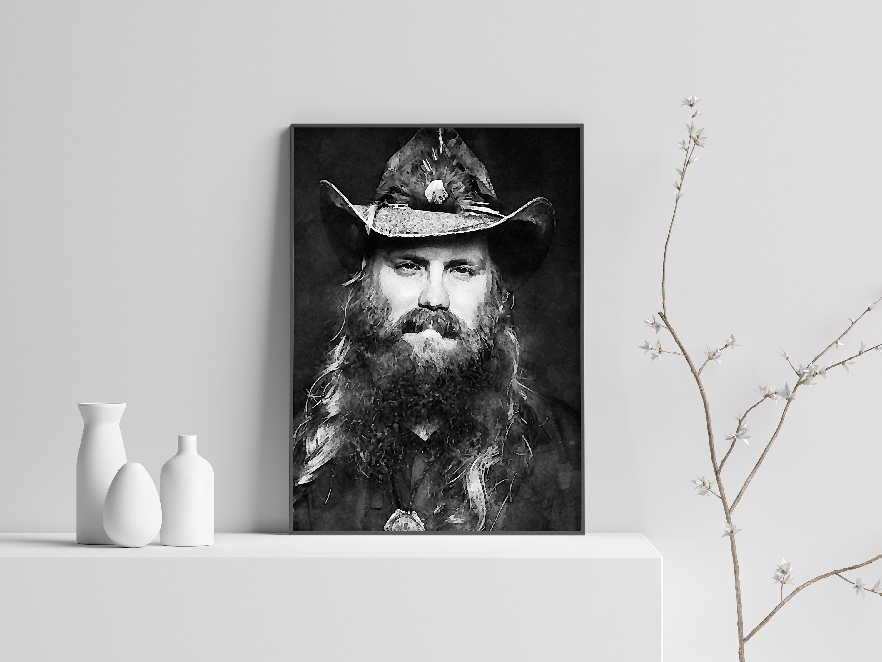 Chris Stapleton Poster, Chris Stapleton Digital, Chris Stapleton Poster ...