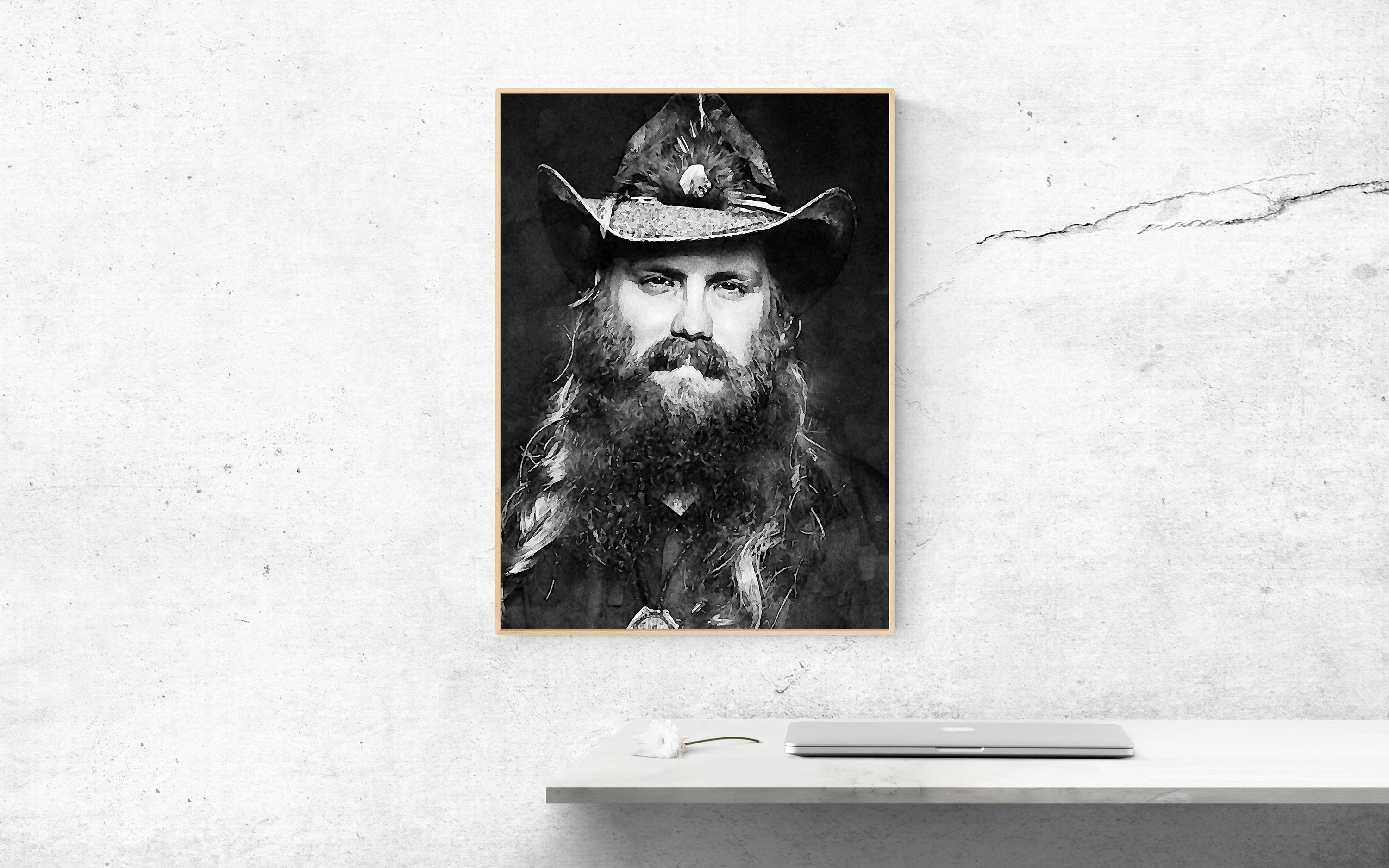 Chris Stapleton Poster, Chris Stapleton Digital, Chris Stapleton Poster ...