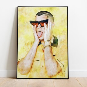 Bad Bunny Poster Bad Bunny Digital Poster Bad Bunny Poster - Etsy
