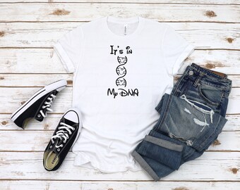 Mickey Mouse Dna - Etsy