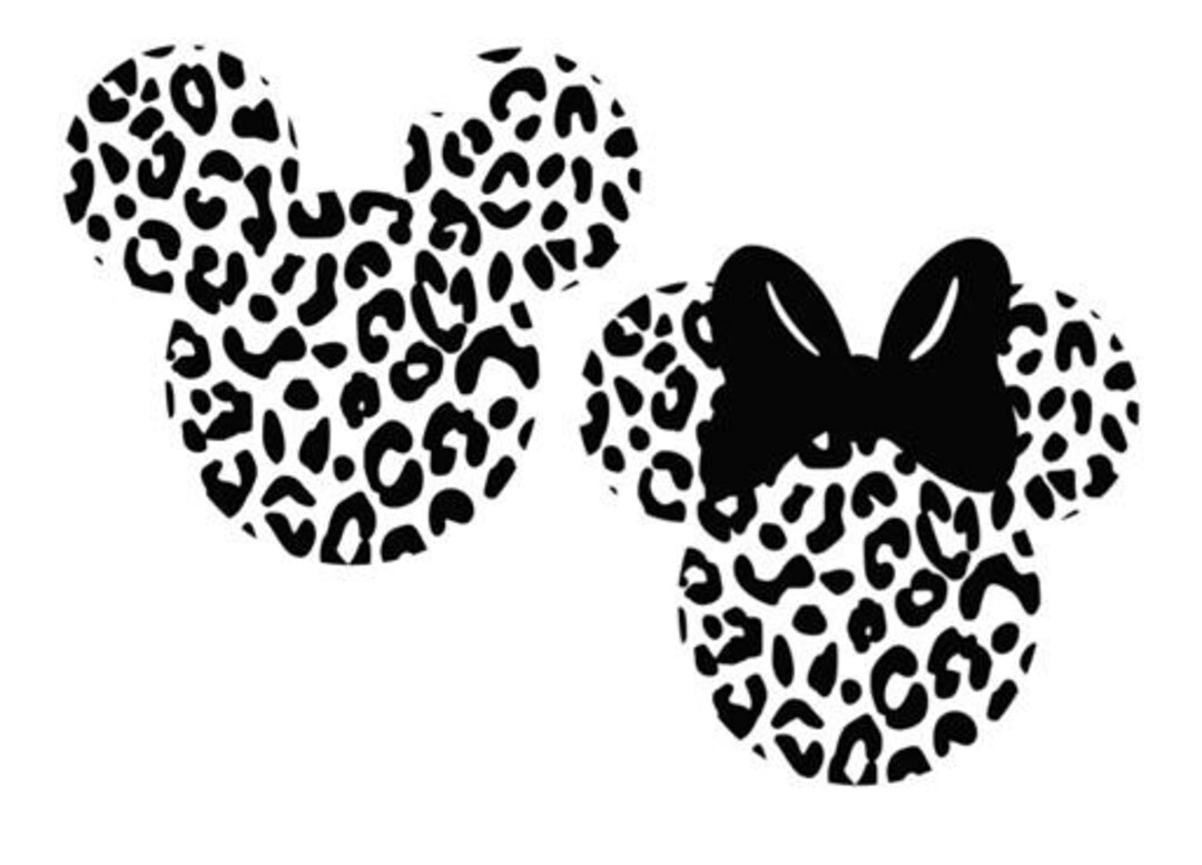 Disney Decal, Minnie Leopard, Mickey Leopard, Animal Kingdom ...