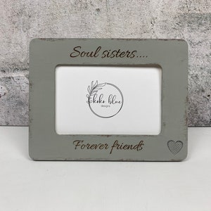 Best Friend Picture Frame • Soul Sisters Picture Frame • Gift for Best ...