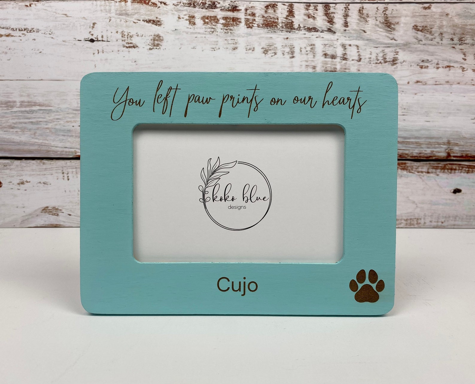 Pet Memorial Picture Frame Pet Loss Picture Frame Pet Frame - Etsy