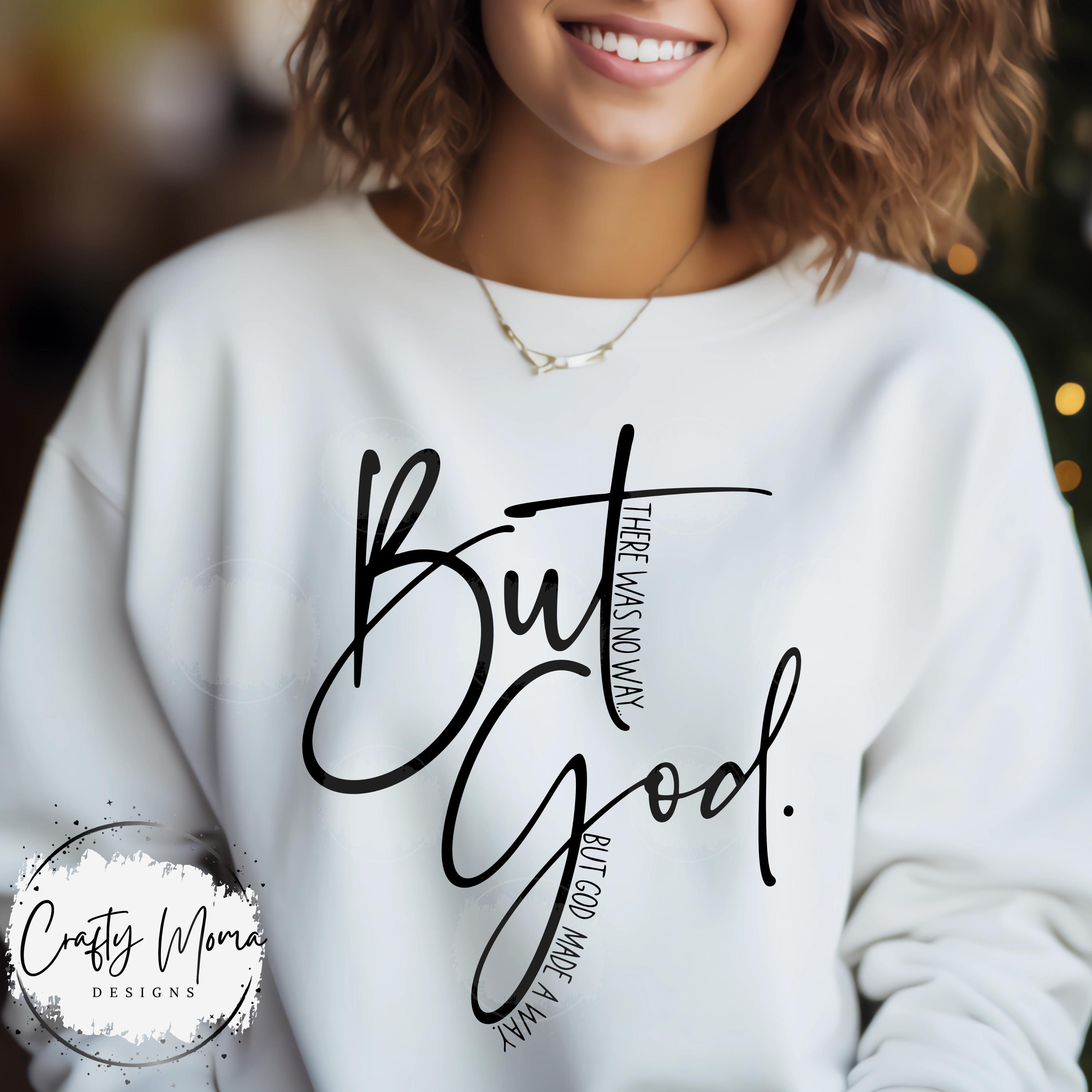 But God SVG, Inspirational Png, Christian Design, Religious Svg, Faith ...