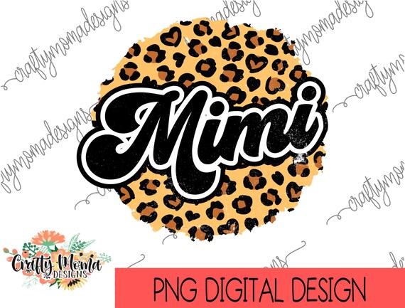 Mimi Png Mimi Sublimation Design Distressed Retro Mimi PNG - Etsy