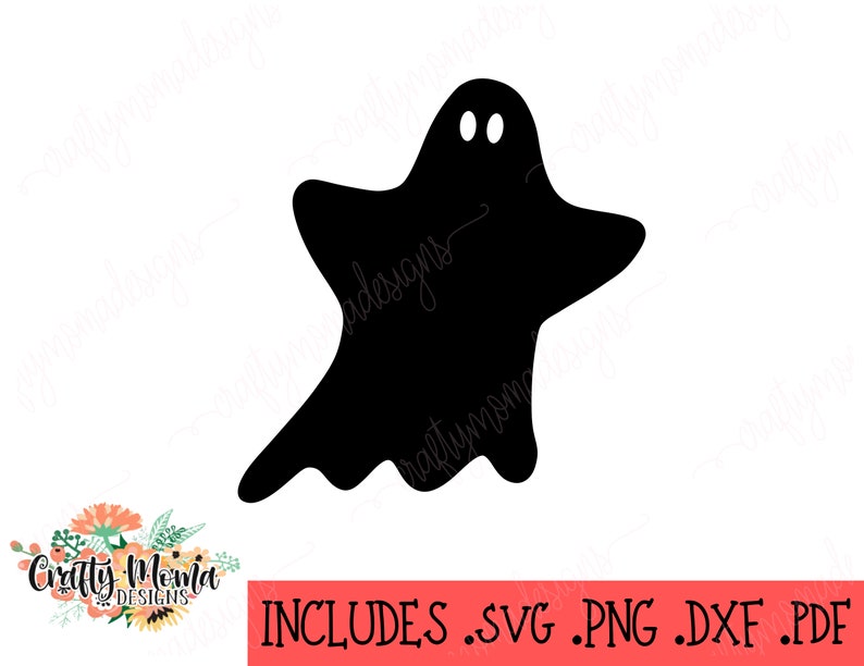 Ghost Silhouette SVG Ghost PNG Ghost Cut File for Cricut - Etsy