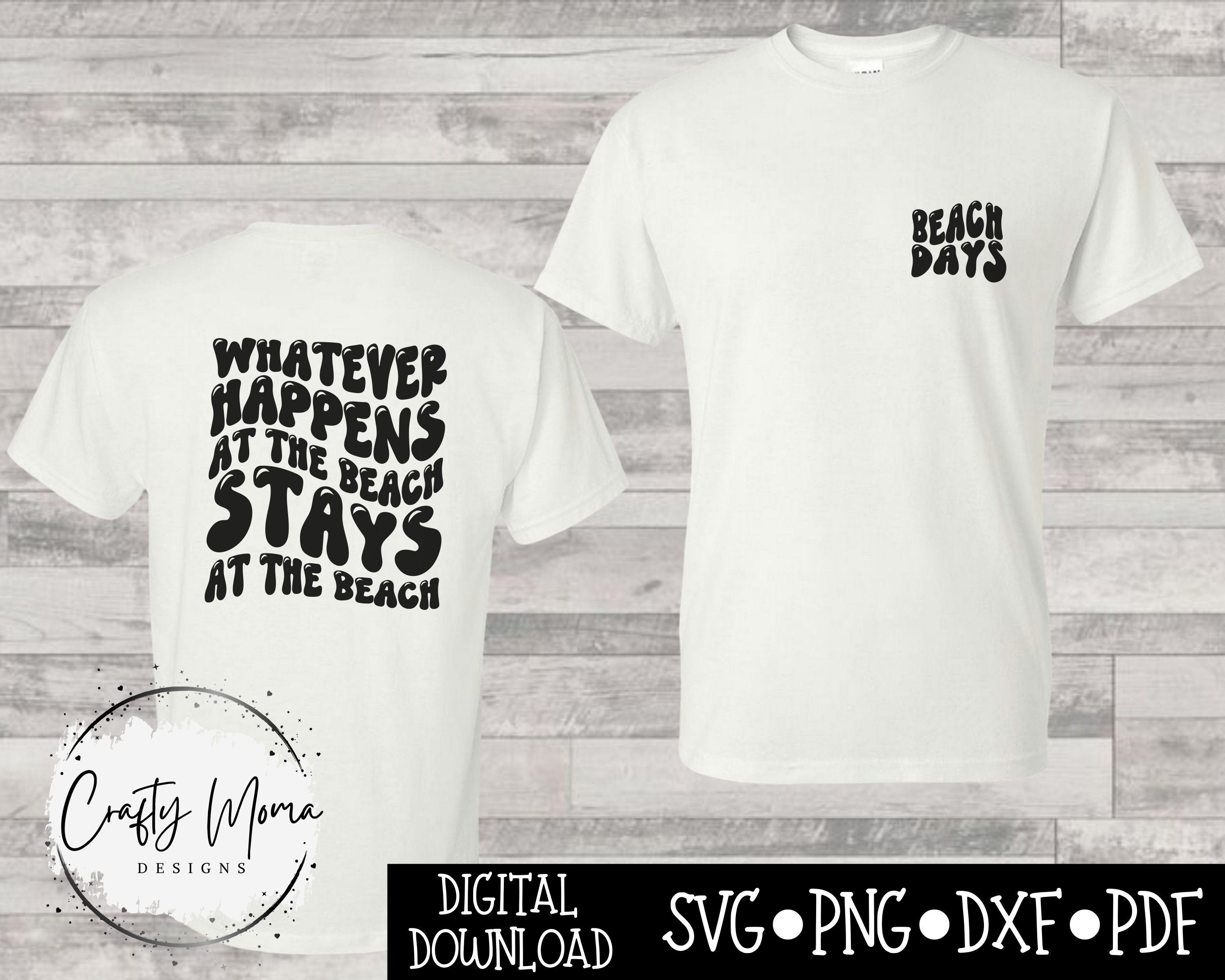 Beach SVG - Beach Trip Svg - Retro Font Spring Break PNG - Beach Days ...