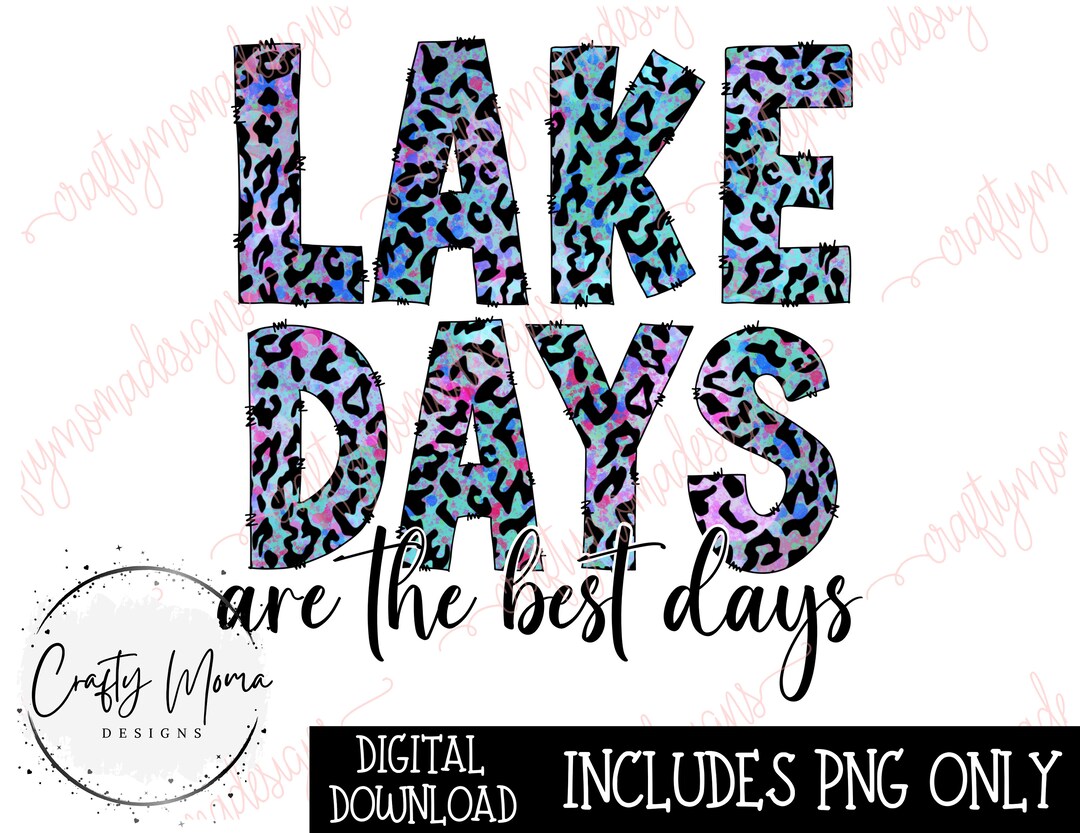 Lake Days PNG - Lake PNG - Instant Digital Download | River Life PNG ...