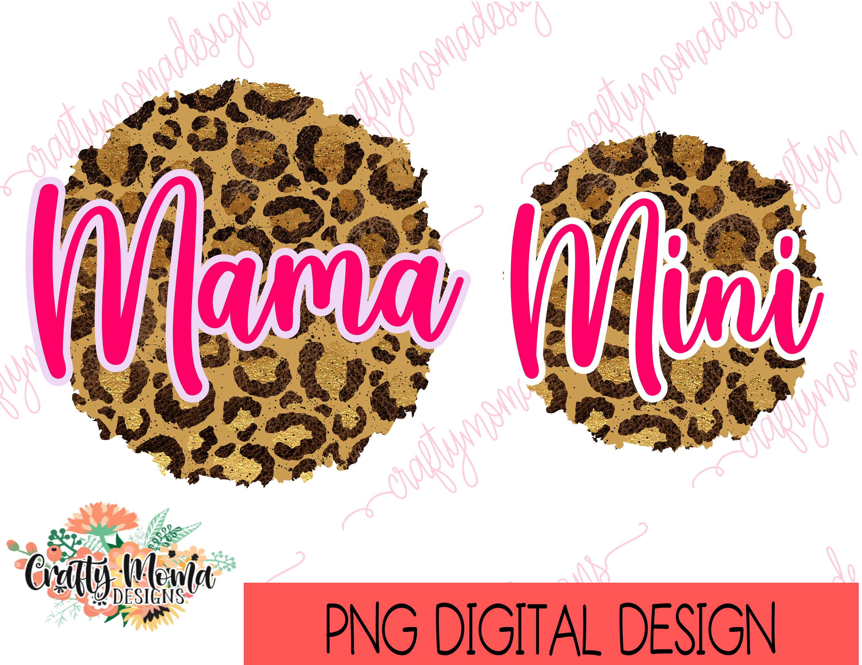 Mama and Mini Png | Mama Mini Sublimation Design | BOTH Files Included ...