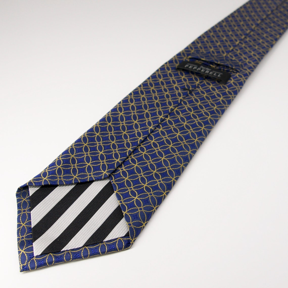 Fully Seven-fold Blue Interlocking Rings Woven Mulberry Silk - Etsy