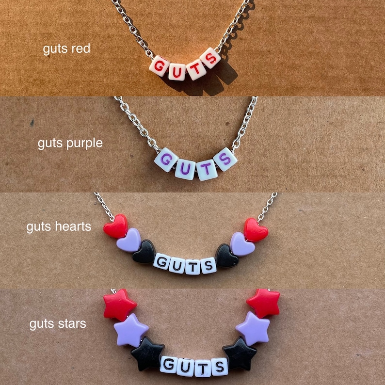 GUTS Jewelry | GUTS Earrings | GUTS Necklace - Etsy