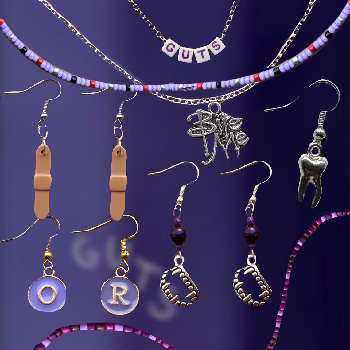 GUTS Jewelry | GUTS Earrings | GUTS Necklace - Etsy