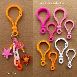 Pride Keychain Rainbow Keychain Trans Keychain Bi - Etsy