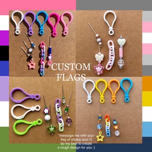 Pride Keychain Rainbow Keychain Trans Keychain Bi Keychain - Etsy