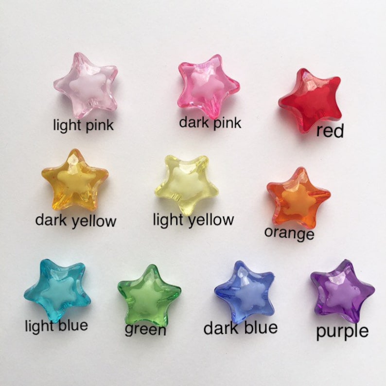 Colorful Star Phone Charm - Etsy