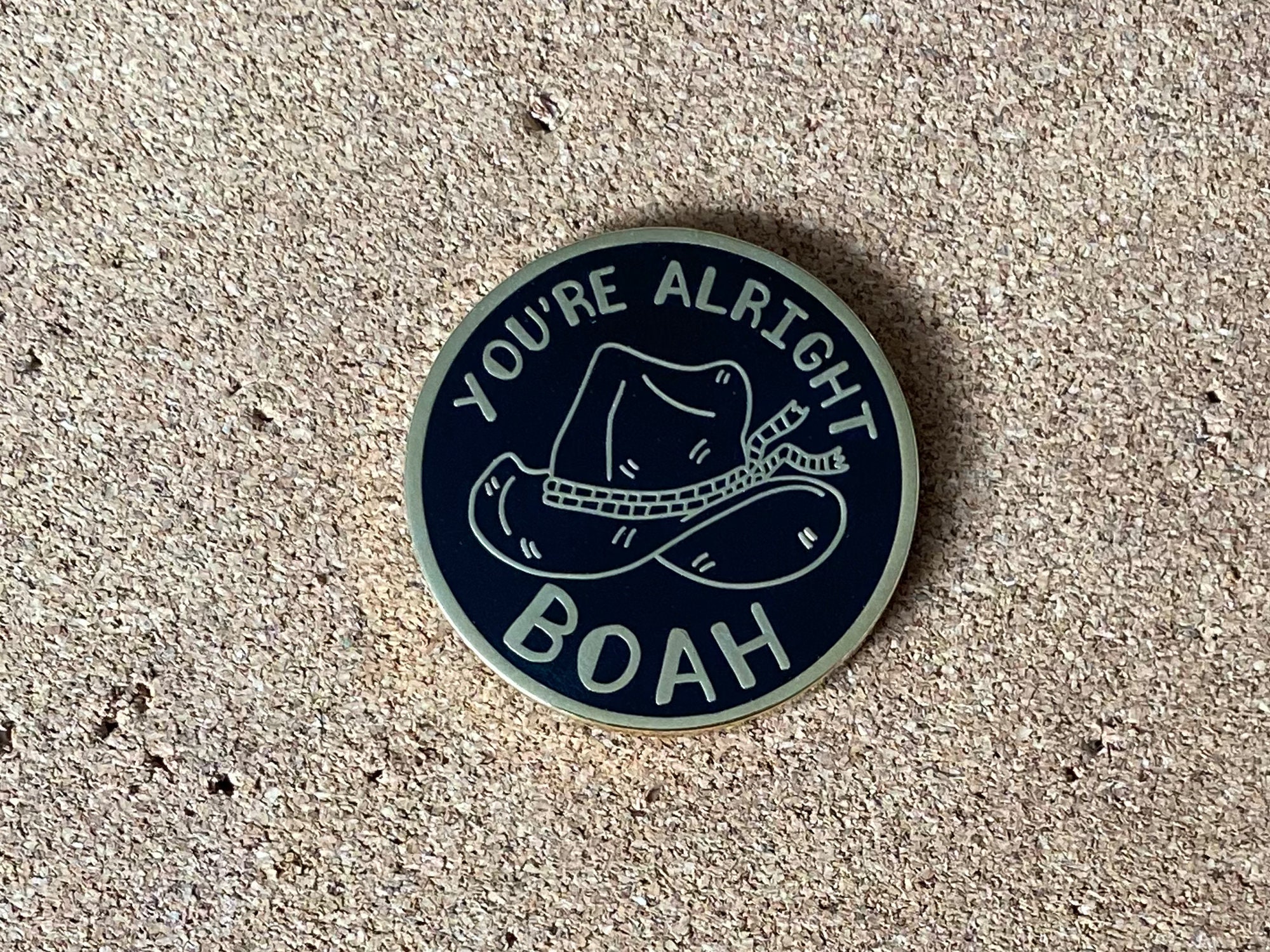 Cowboy Quotes: Hat Enamel Pin Series - Etsy