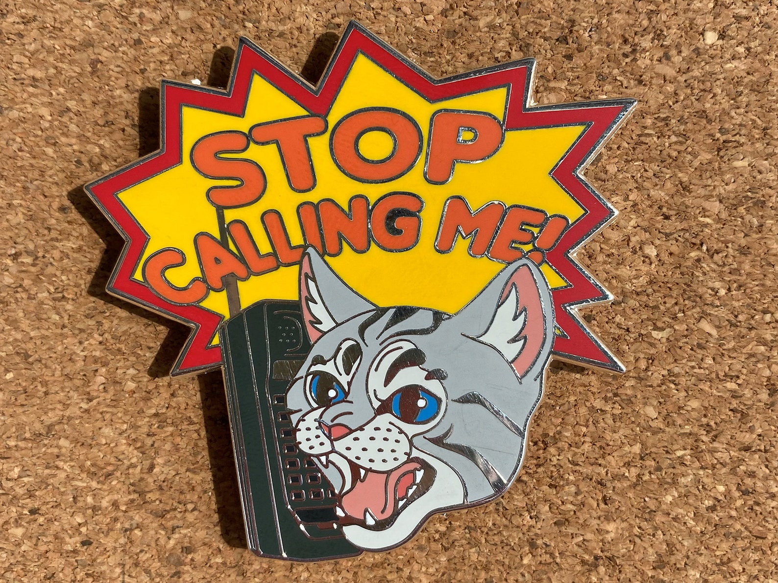 Stop Cat Calling Me Hard Enamel Pins - Etsy