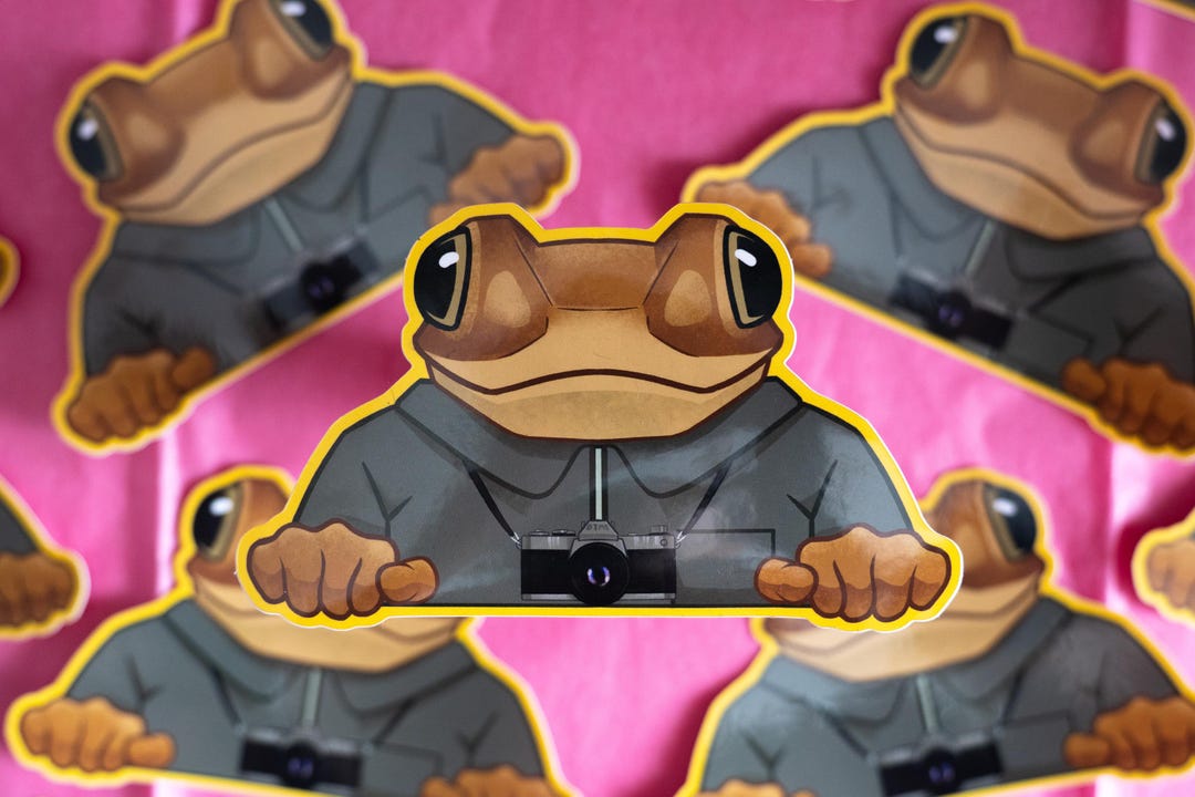 DTMF Sapo Concho Vinyl Sticker - Etsy