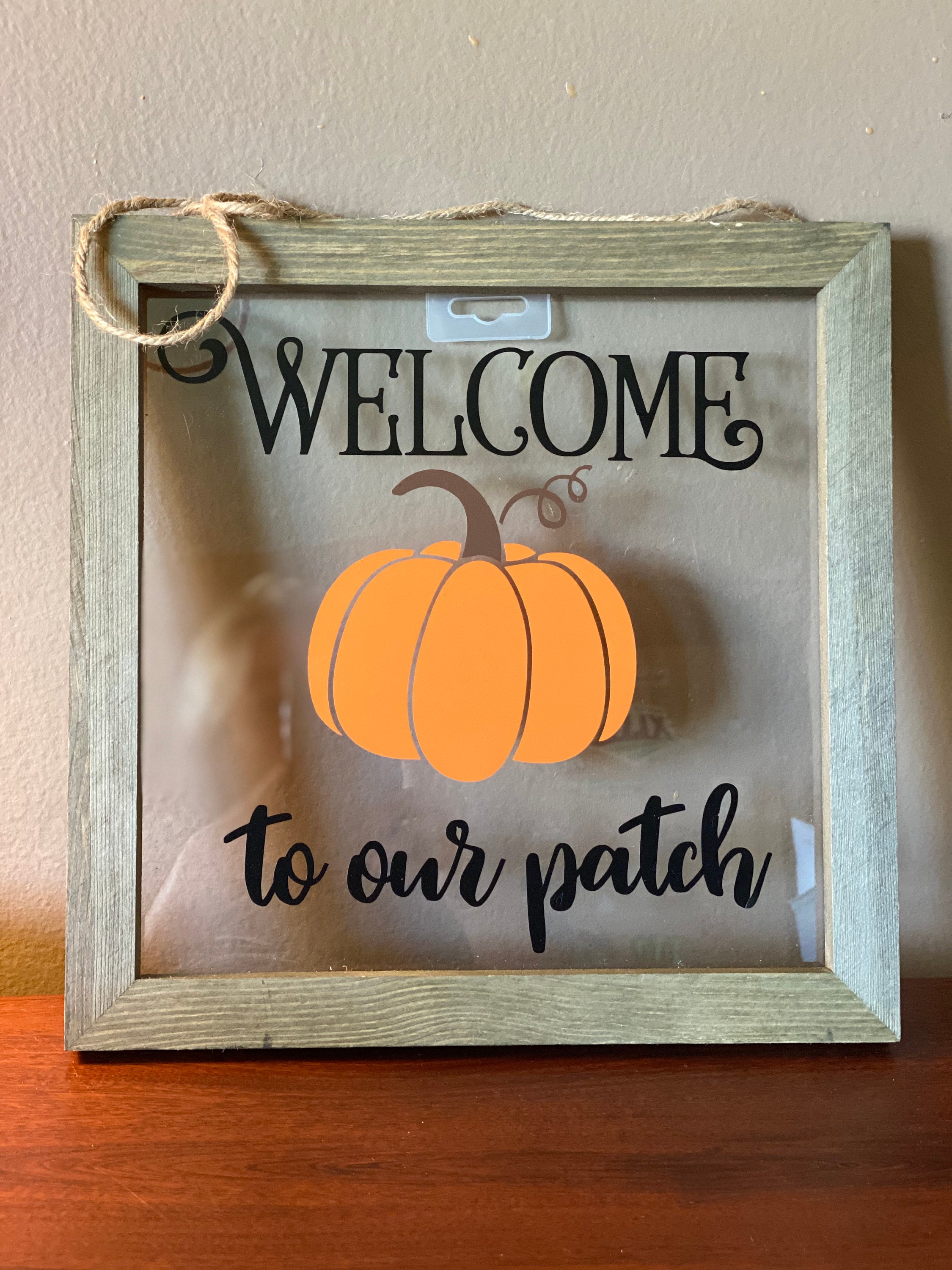 12 X 12 Fall Sign - Etsy