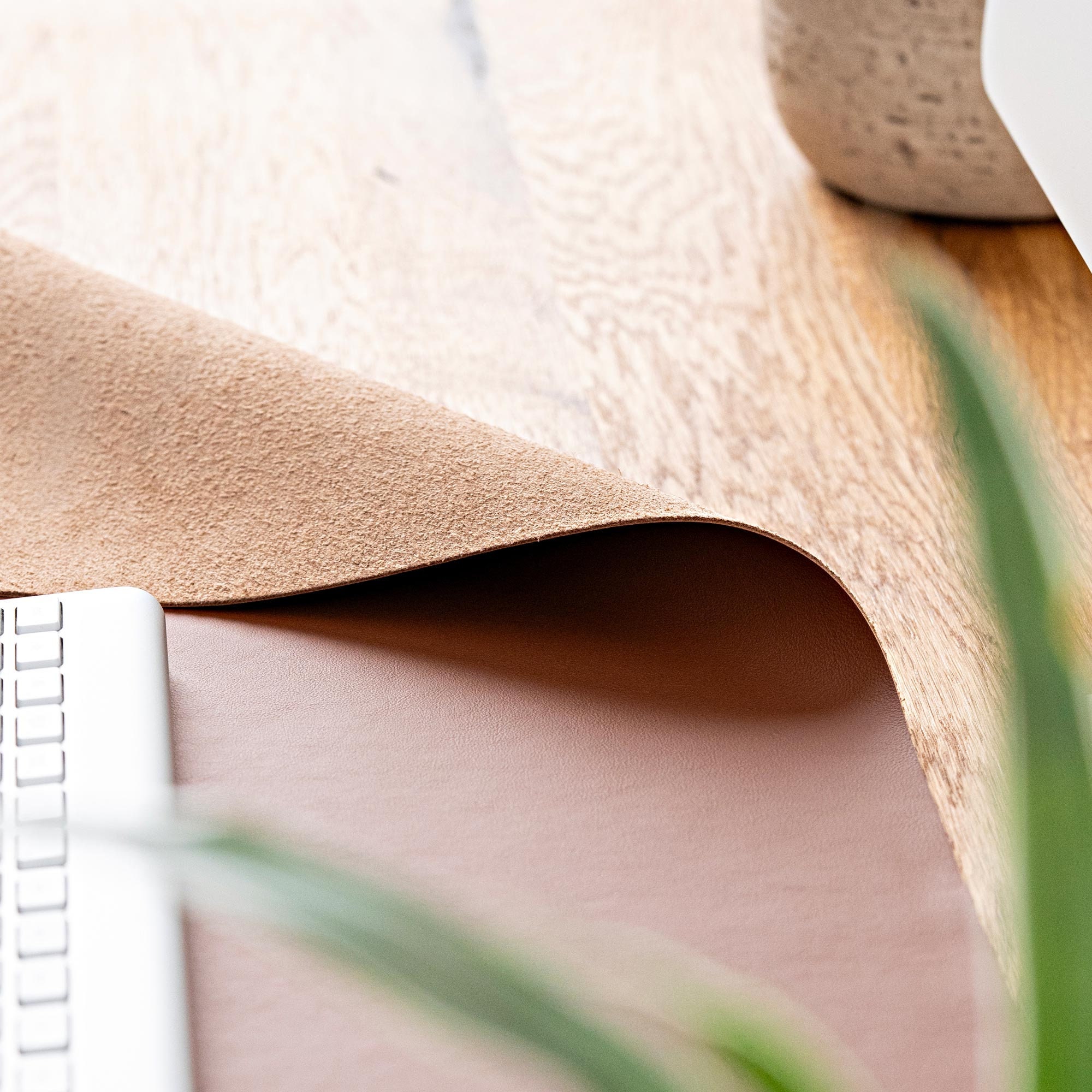 Soft Italian Leather Desk Mat Personalized Gift Custom Sizes Possible ...