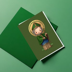 Download an Illustration of Saint Patrick: Religious Art in PNG for ...