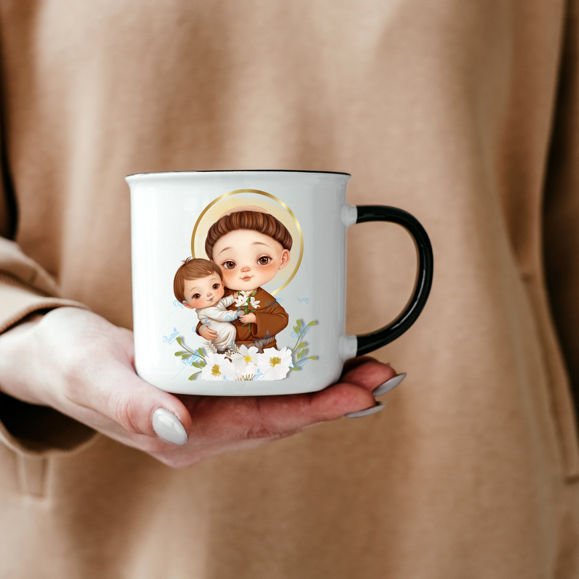 St. Anthony of Padua Art Print Instant Download Downloadable PDF ...