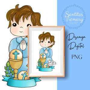 First Communion Child Digital Download / Praying Child / Christian ...