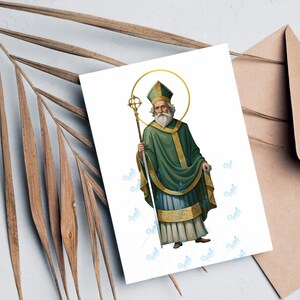 Download an Illustration of Saint Patrick: Religious Art in PNG for ...