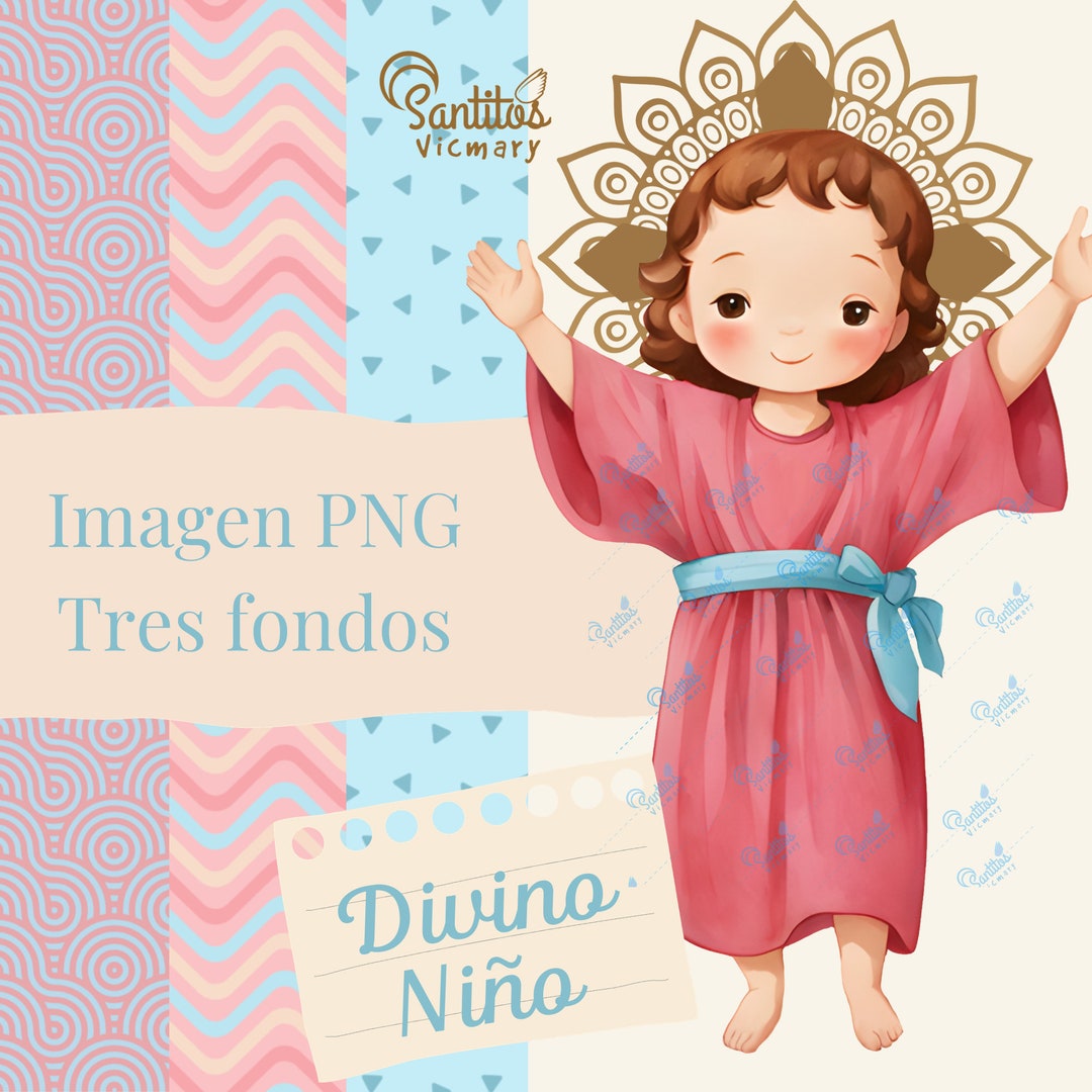 Divino Niño Jesús, Illustration of the Divine Child, Digital Download ...