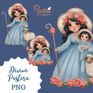 Divina Pastora 2024 / Illustration of the Divina Pastora With Light ...
