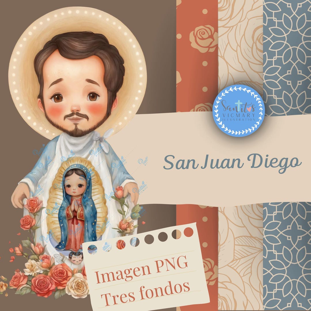 Saint Juan Diego PNG Downloadable Illustration | High-quality Religious ...