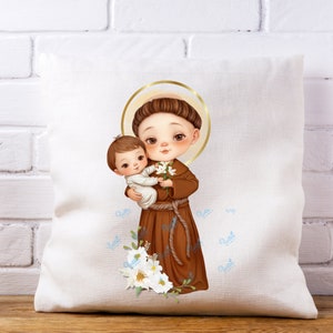 St. Anthony of Padua - Art Print - Instant Download - Downloadable PDF ...
