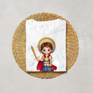 Downloadable Illustration of Archangel Saint Michael: Religious Art in ...