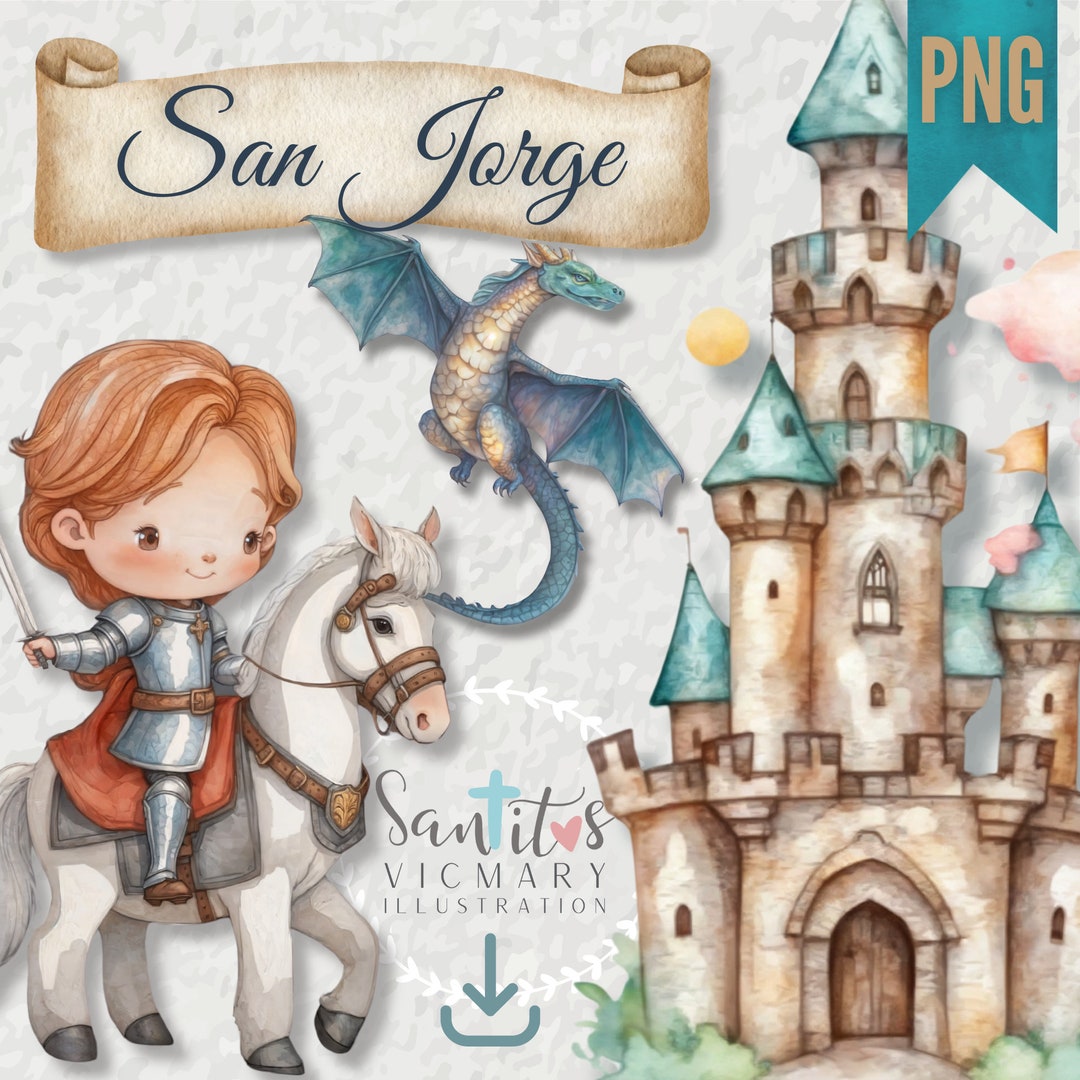 Download Digital PNG St. George Patron Saint George Illustration of St ...