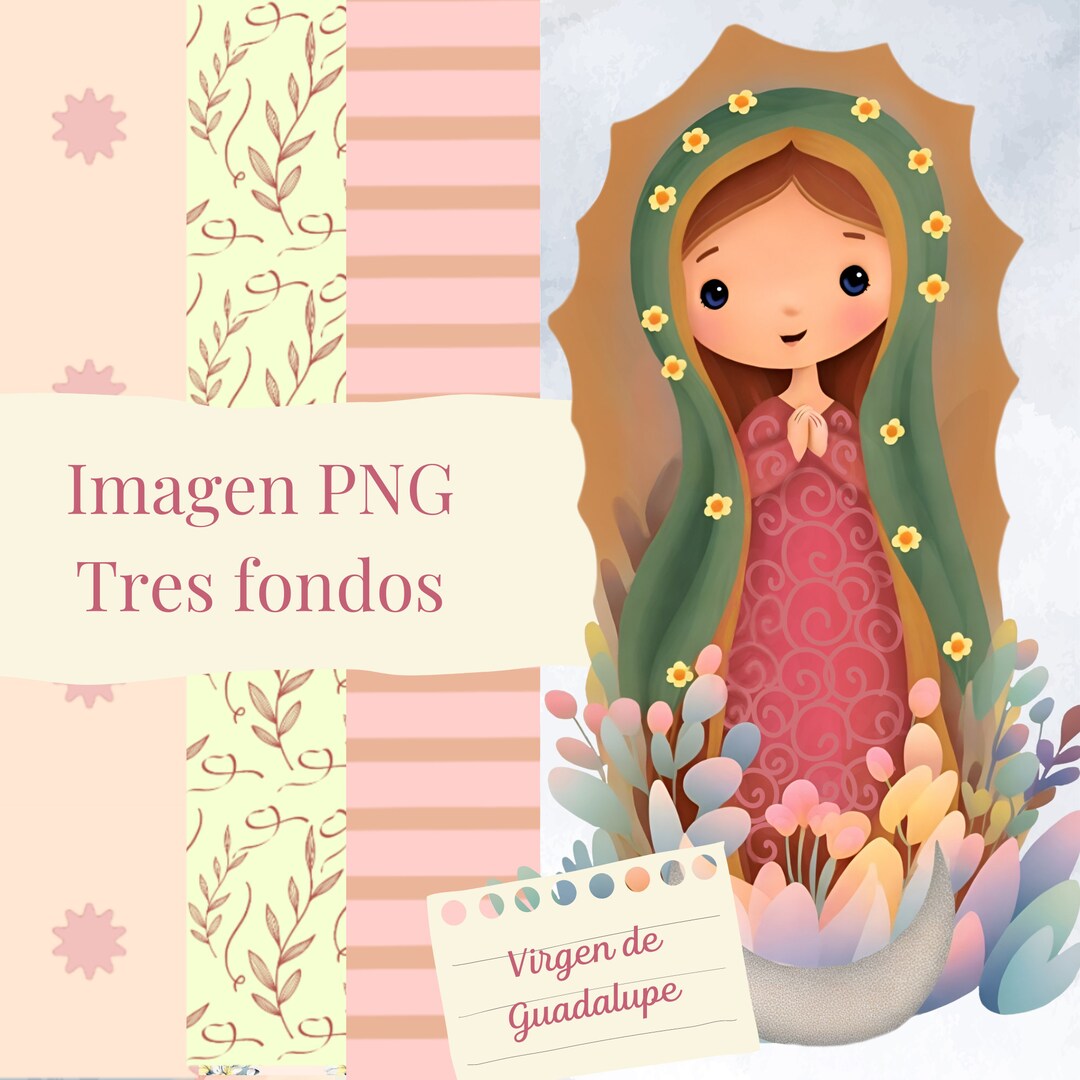 Virgin of Guadalupe, Digital Download, Our Lady of Guadalupe, Lupita ...