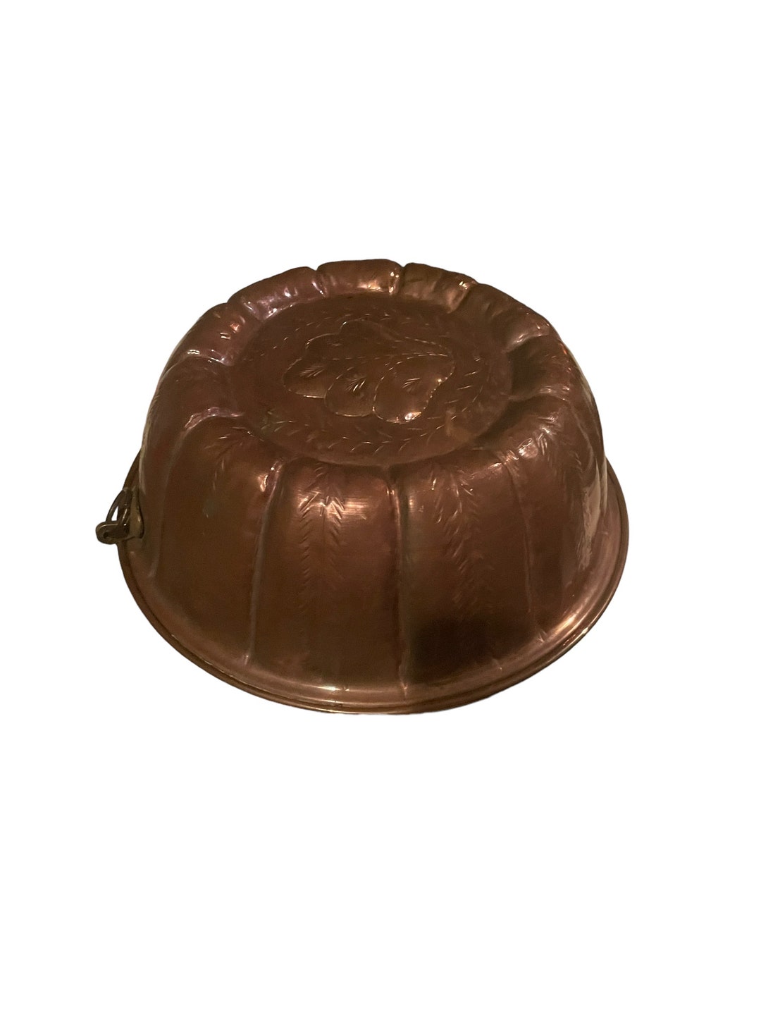 Antique 19th Century Copper Cake Pan Very Rare and Unique High Quality ...