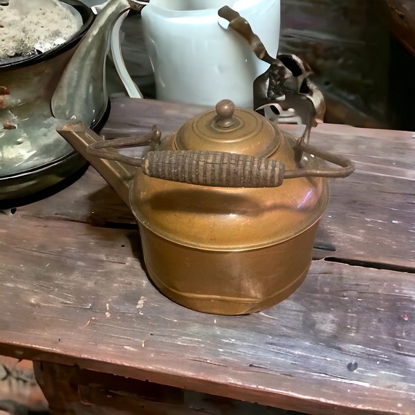 Antique Tea Pot - Etsy